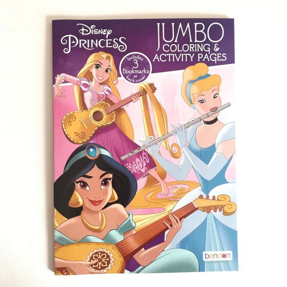 Bendon | Other | Disney Princess Kids Boy Girl Coloring Activity Pages ...